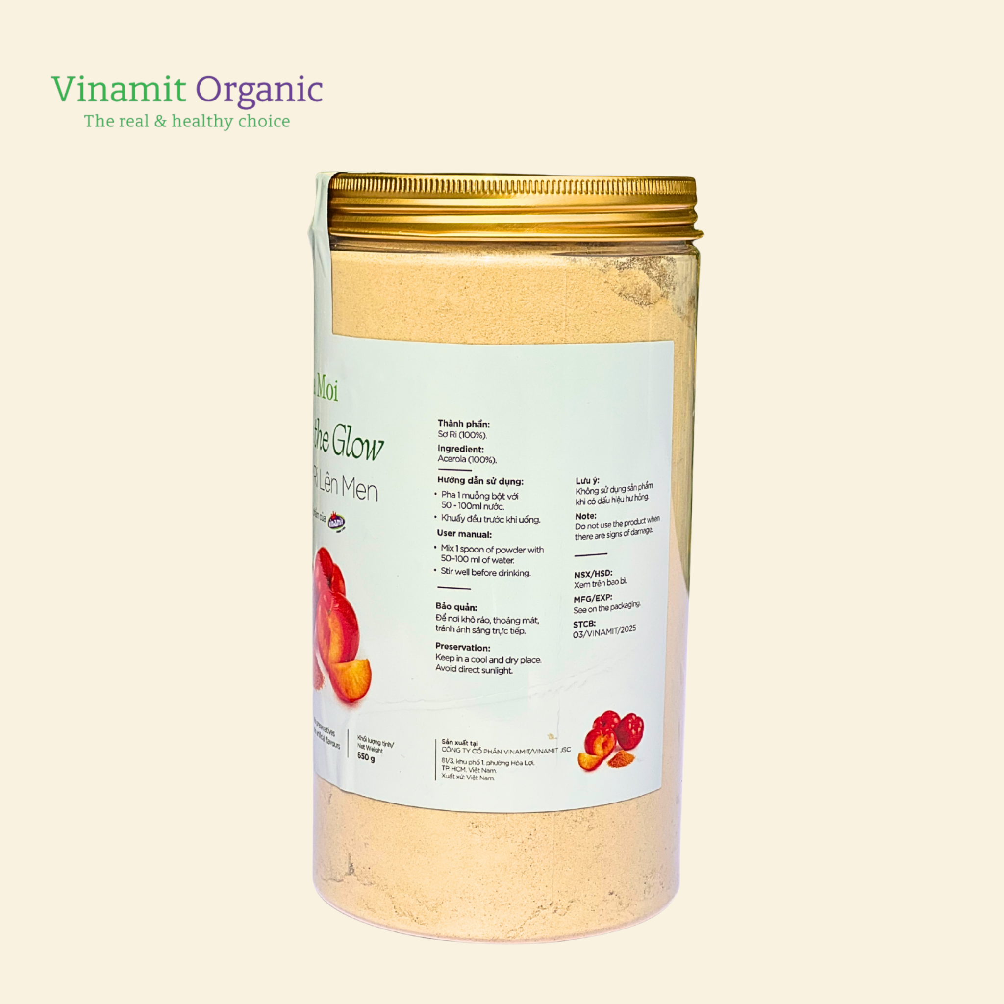 Bột Sơ Ri Lên Men 400g - CÔNG TY CỔ PHẦN VINAMIT